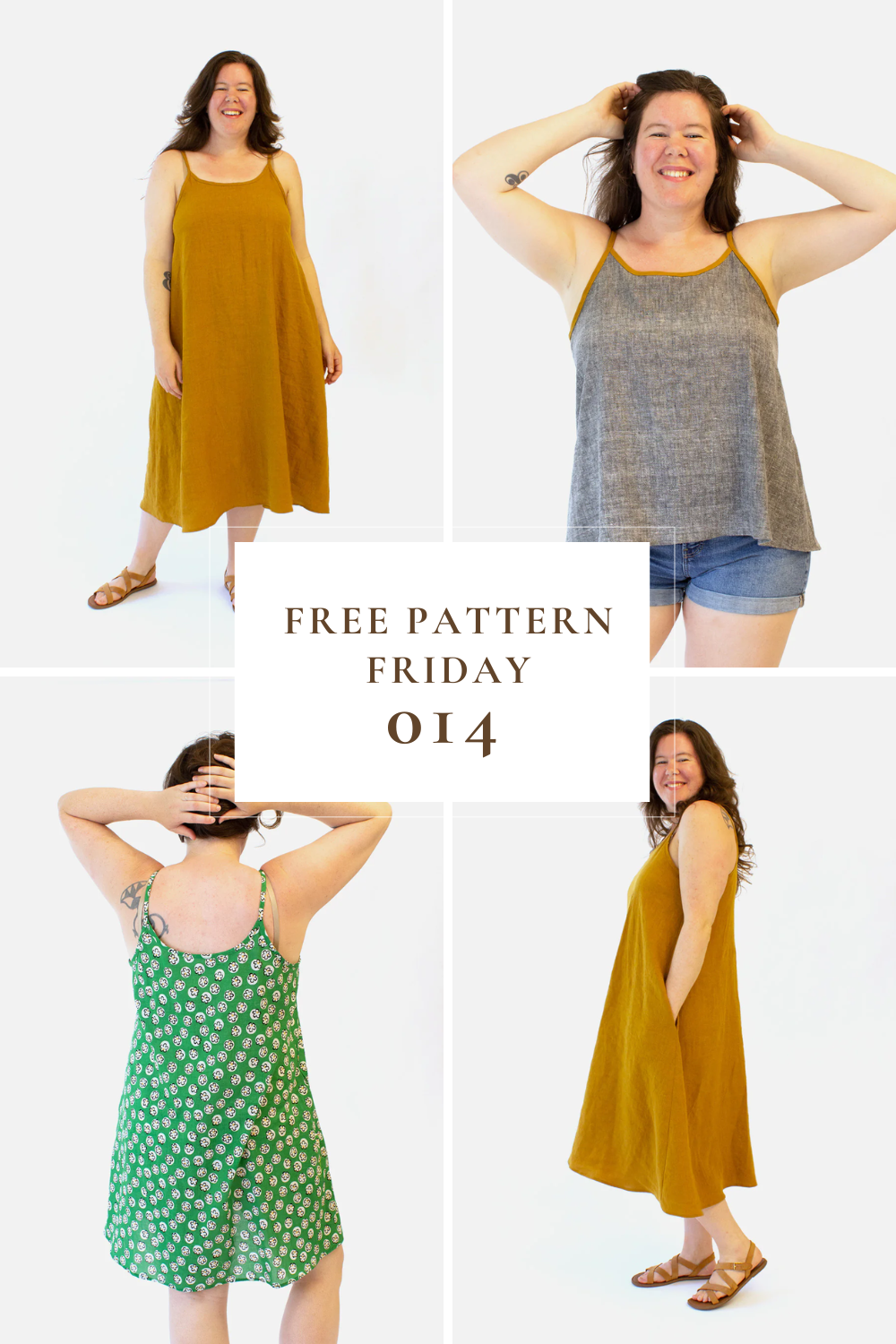 Free Sewing Pattern Friday #13: Orchard Top & Dress - Helen's Closet ...